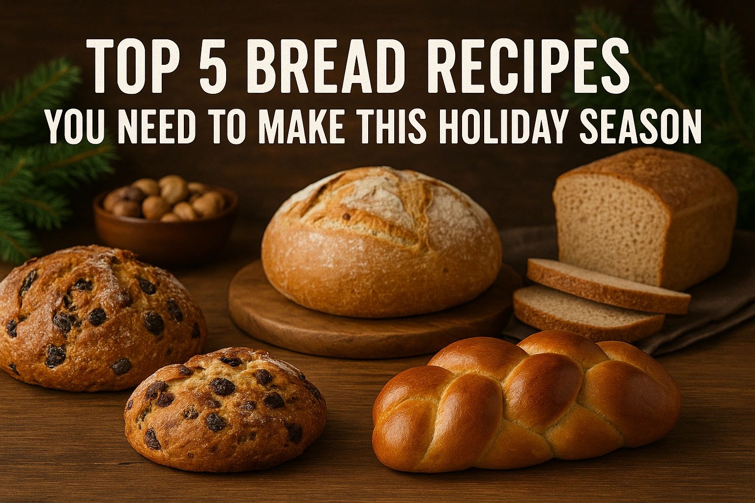 Top 5 Bread Recipes You Need to Make for the Holiday Season